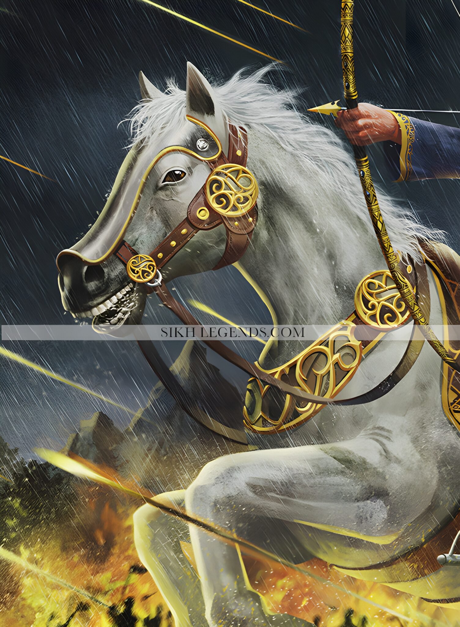 Battle of Nadaun – Black Ink – Sikh Legends